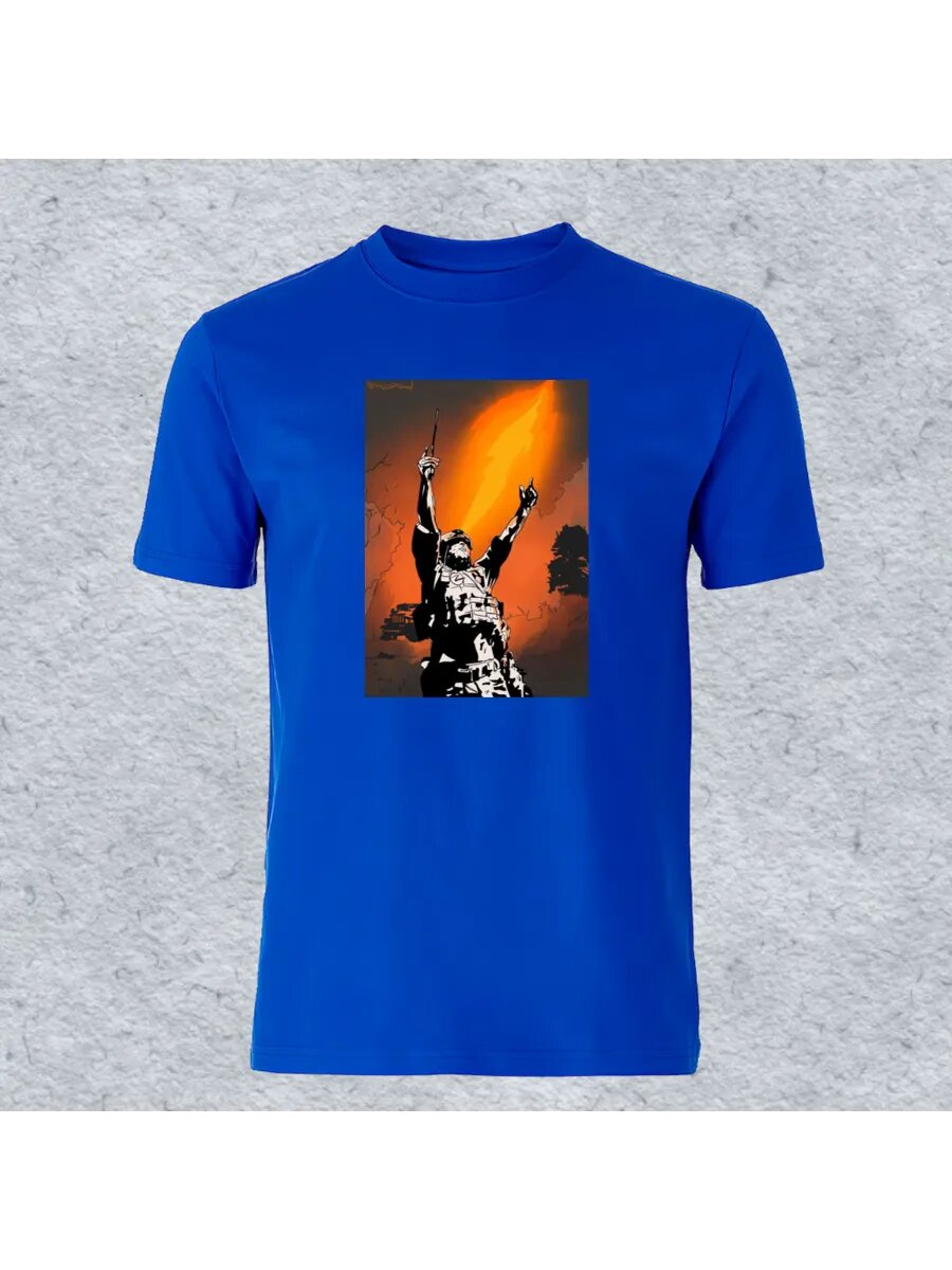 Футболка россия russia эмблема армия