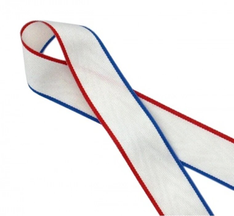 Лента муаровая медали за воссоединение Крыма с Россией сувенирная копия, ордена медали и награды