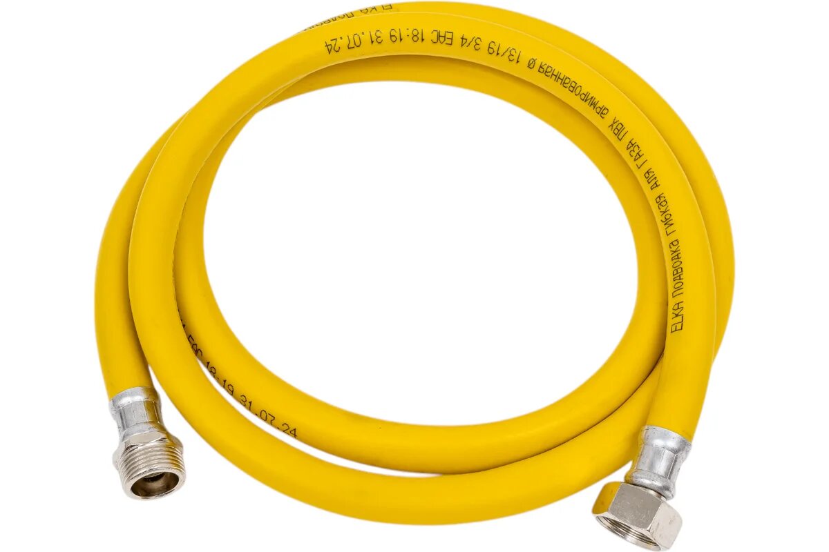 Шланг газовый ELKA ПВХ 3/4" 2,0 м вн/нар
