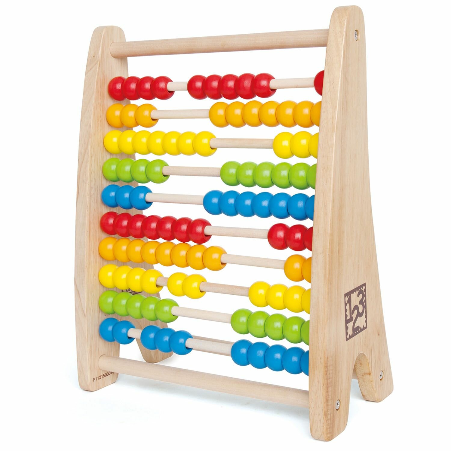 Игровой набор Hape E0412 "Радужные счеты", для развития математических навыков, от 3 лет