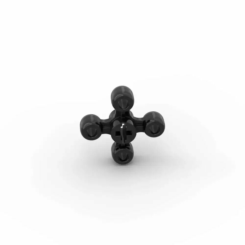 Набор строительных блоков MOC 10 шт. Черный, 26-black