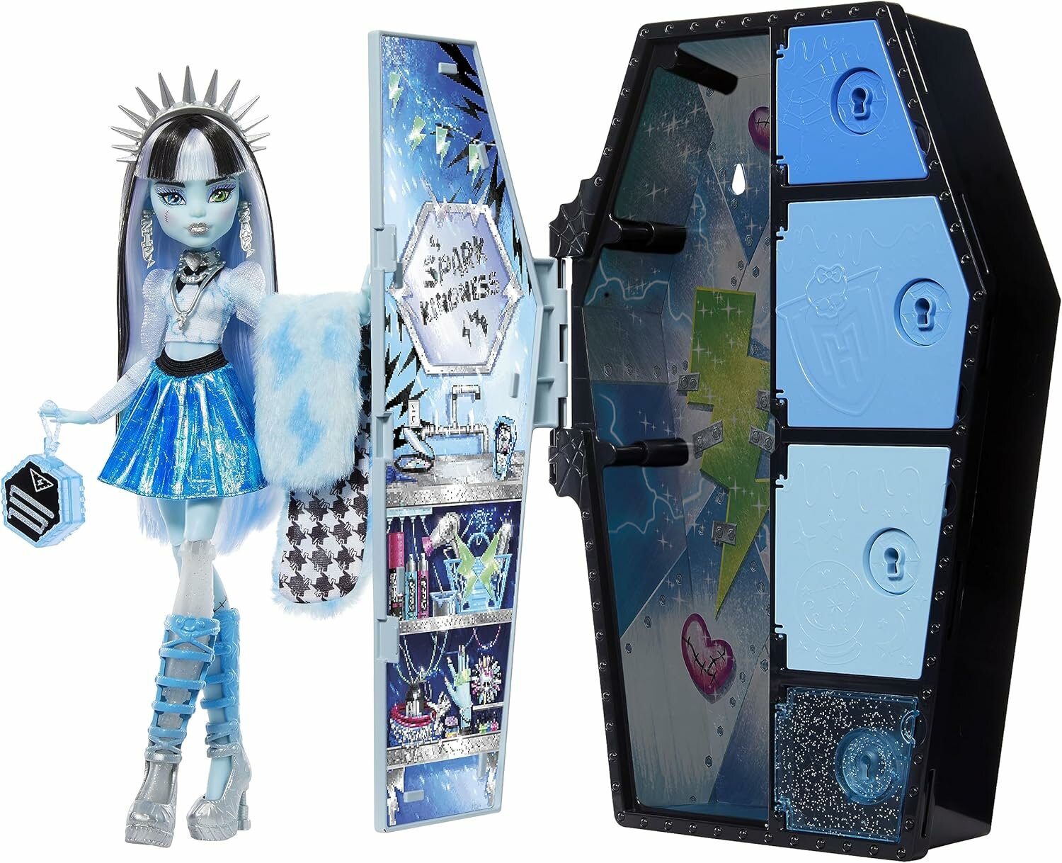 Кукла Monster High Skulltimate Secrets Fear idescent Frankie Stein Фрэнки Штейн HNF75