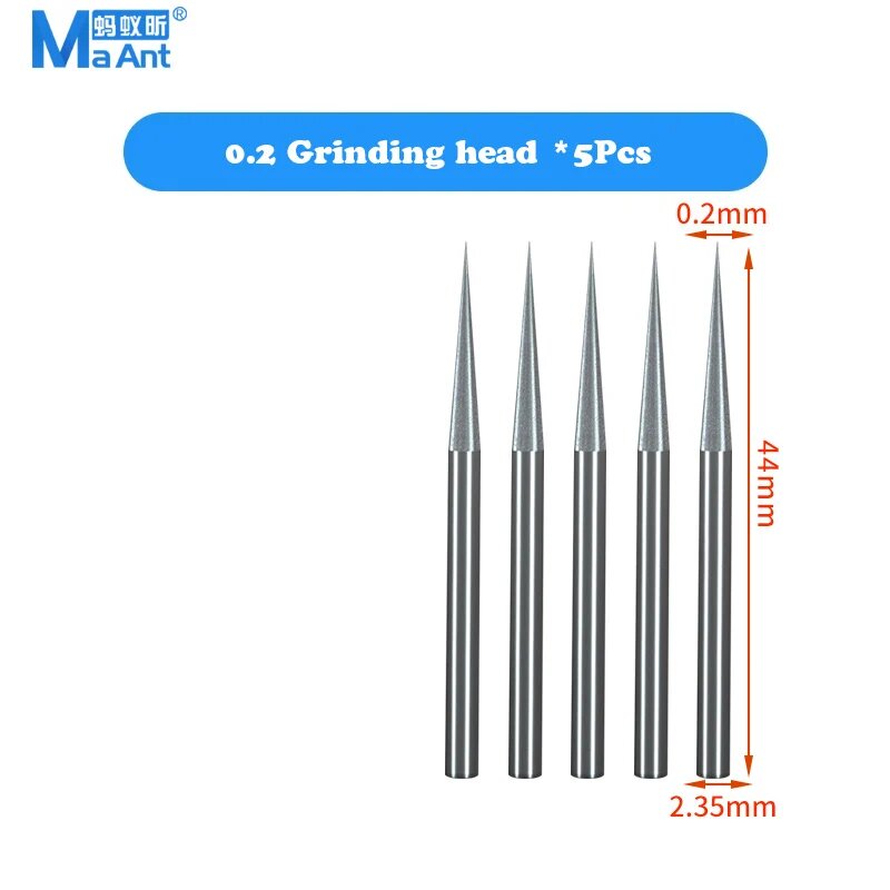 MaAnt D1 регулируемый гравер 5PCS 0.2mm Head