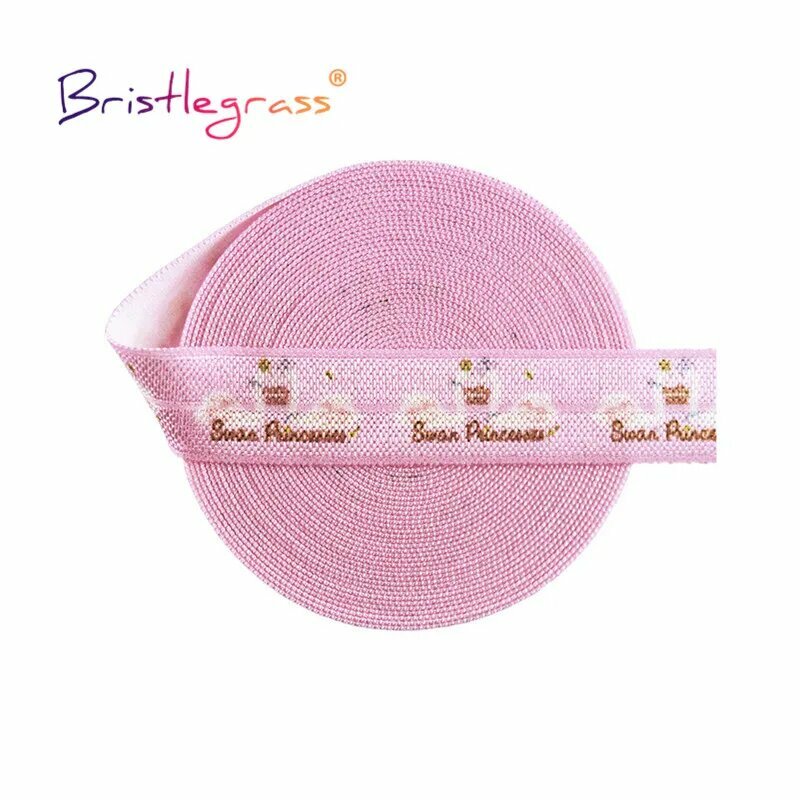 Розовая эластичная лента Bristlegress 5/8", 15 мм, 2 ярда (A-25)