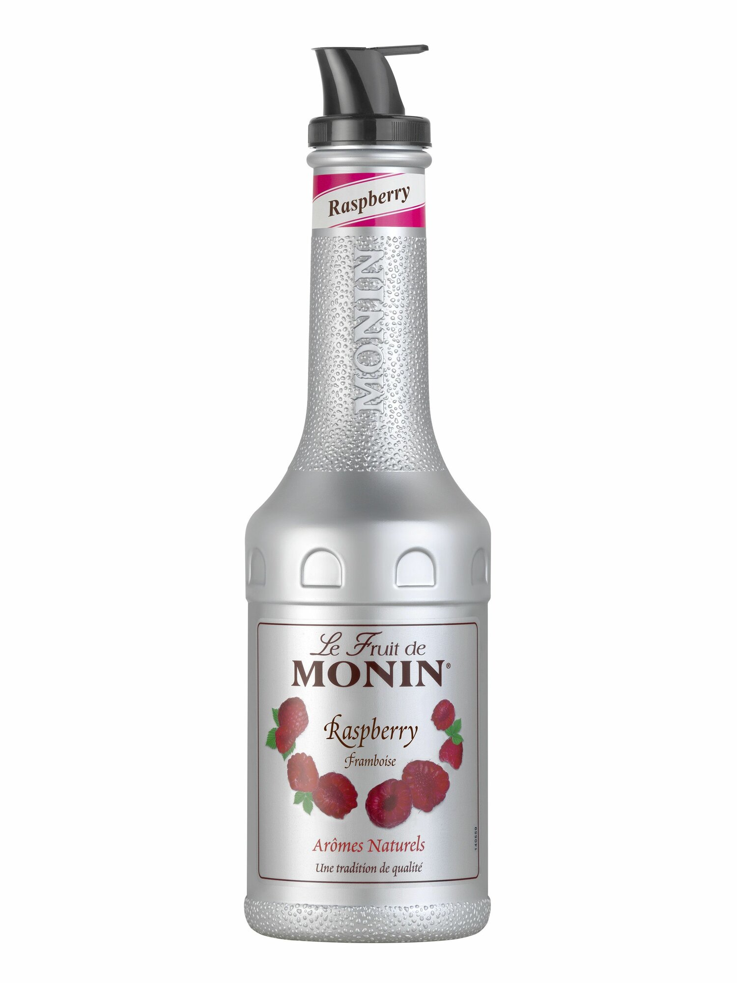 Основа (пюре) для напитков Малина 1л Monin, без ГМО, натуральный продукт