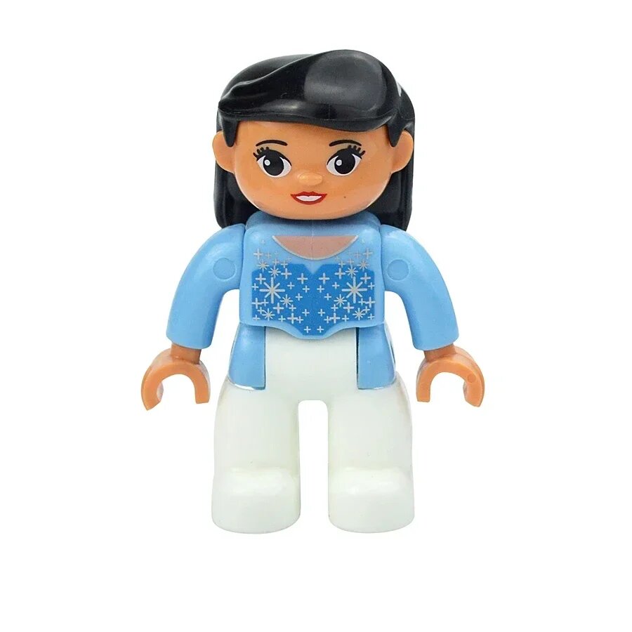 LEGO DUPLO Фигурка девочки в голубой одежде