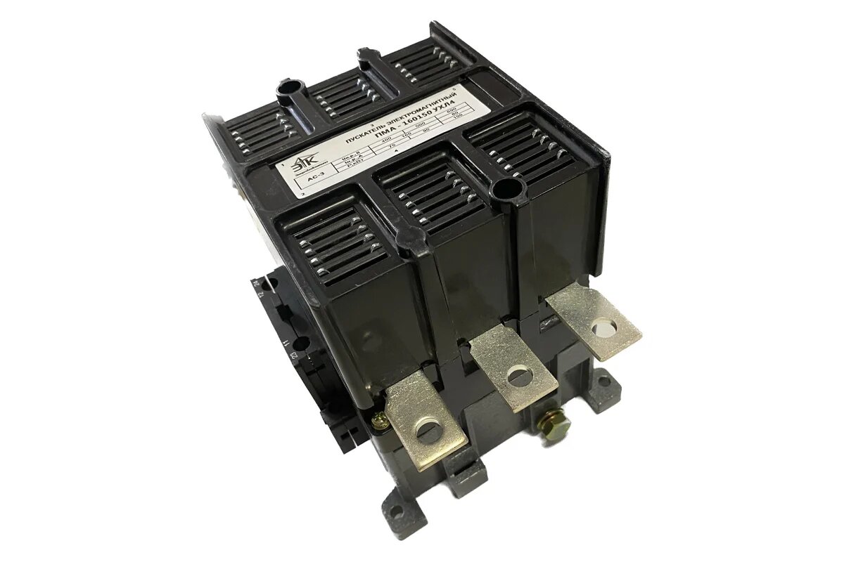 ООО ЭТК Пускатель электромагнитный ПМ12-160150 УХЛ4 В, 380В/50Гц 2з+2р 160А, нереверсивный без реле, IP20 УТ-00000118