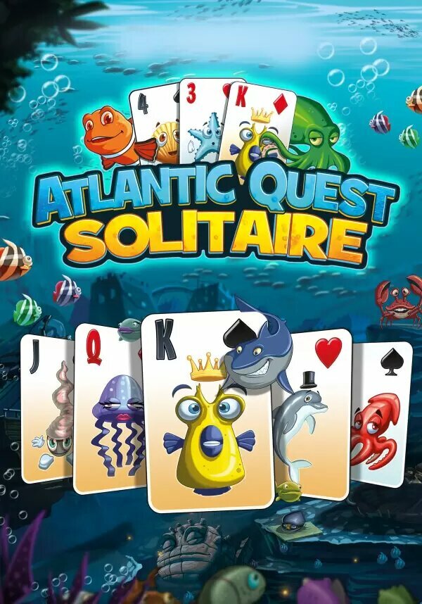 Игра Atlantic Quest Solitaire ключ активации Mac, PC STEAM familyplay Casual Games