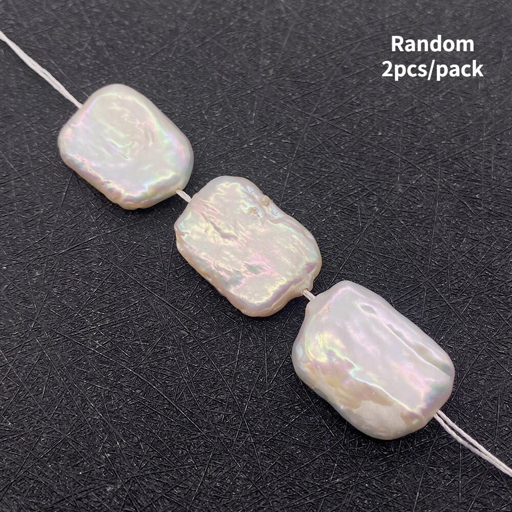 Барочные жемчужные бусины 2 шт.