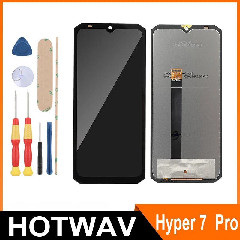 Для HOTWAV Hyper 7 Pro, Cyber 15, Hyper 7S, Hyper 8 Ultra, Cyber 16, Cyber 16 Pro / LCD-дисплей + сенсорный экран