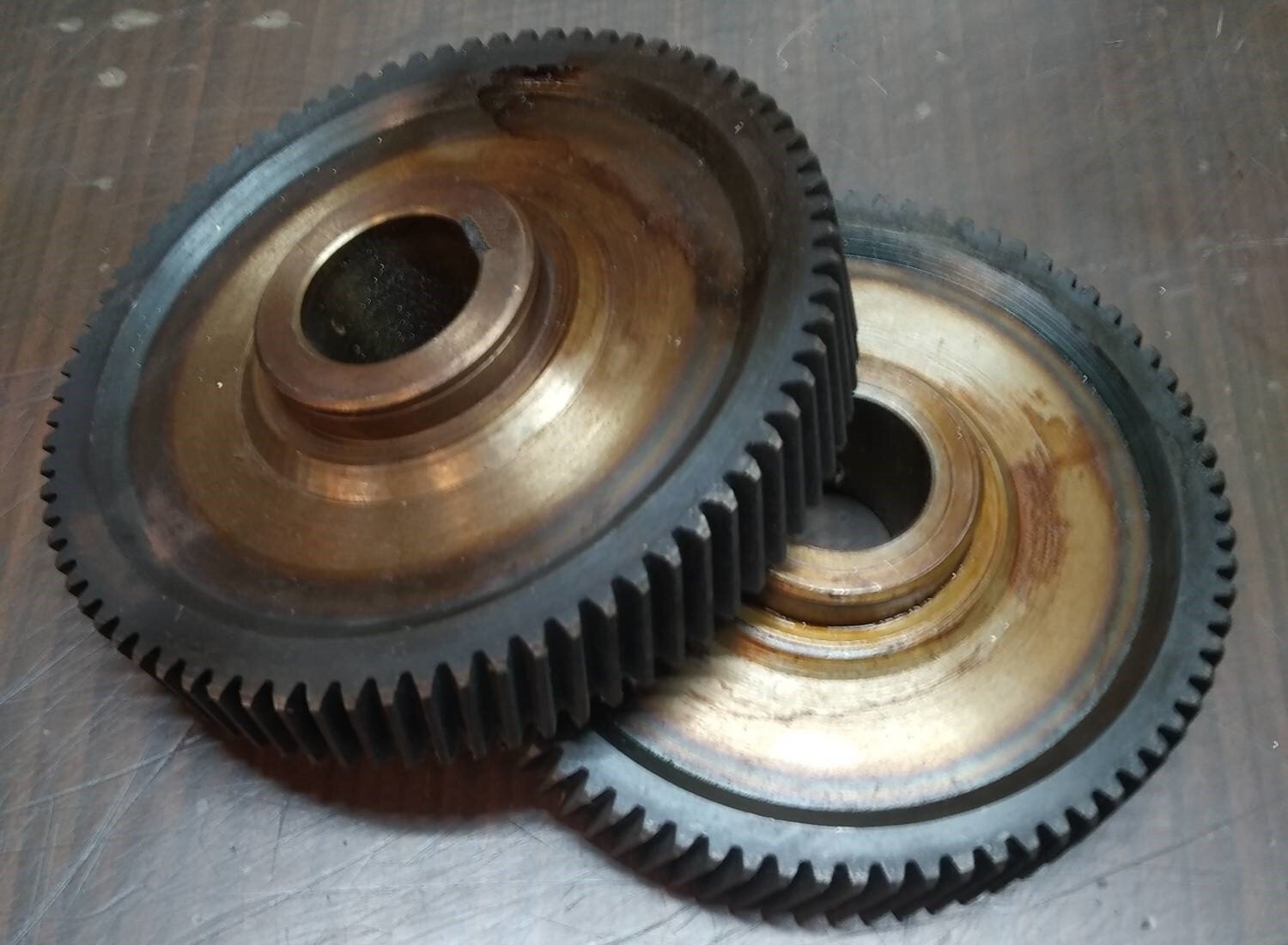 Шестерня ответная, для редуктора 1Ц2У160, 64 зуба, первая ступень