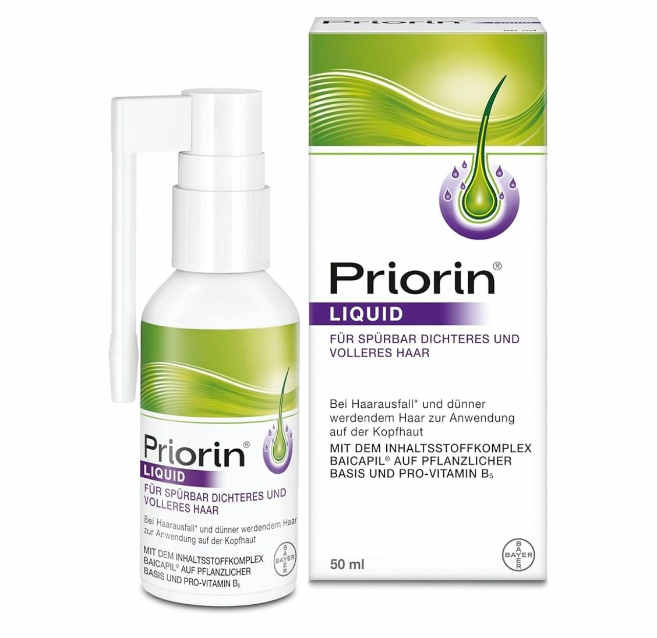 Priorin Liquid Приорин спрей для роста волос, 50 мл
