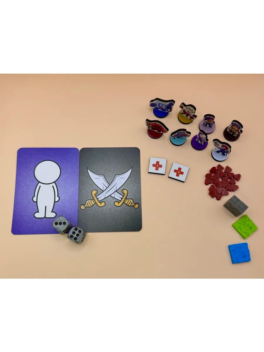 Настольная игра Figurki House "Brawl Stars", для 7+, стратегическая — фото 1