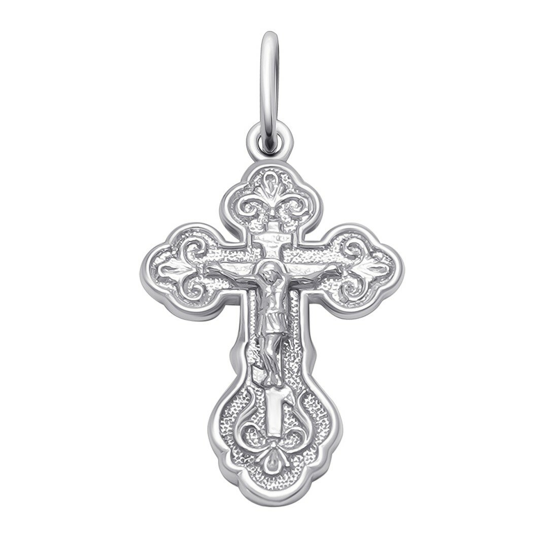 Крестик, серебро, 925 проба