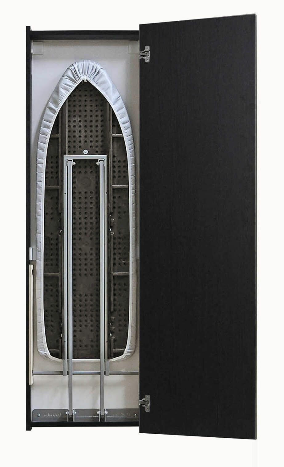 Встроенная гладильная доска Табула Термо (зеркало), венге, распашная право