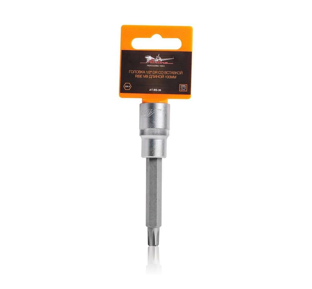 Головка AIRLINE 1/2" DR со вставкой RIBE M9 длиной 100мм