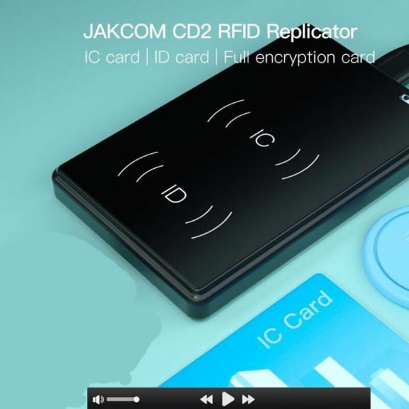 JAKCOM CD2 RFID репликатор для смарт-кольца R4, поддержка IC и ID-карт, полная карта шифрования