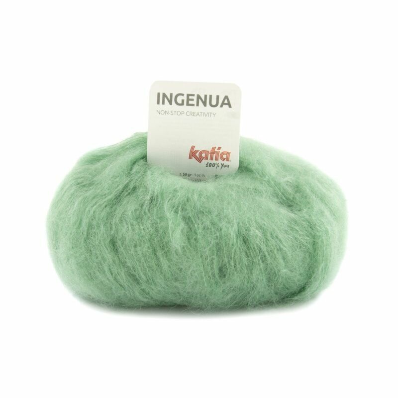 Пряжа для вязания Katia Ingenua (80 Blue Green) 2 мотка по 50 г/140 м