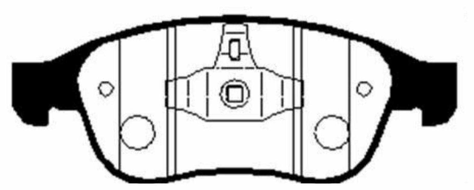 Колодки тормозные для автомобилей CTR GK0983 (запчасти и комплектующие)