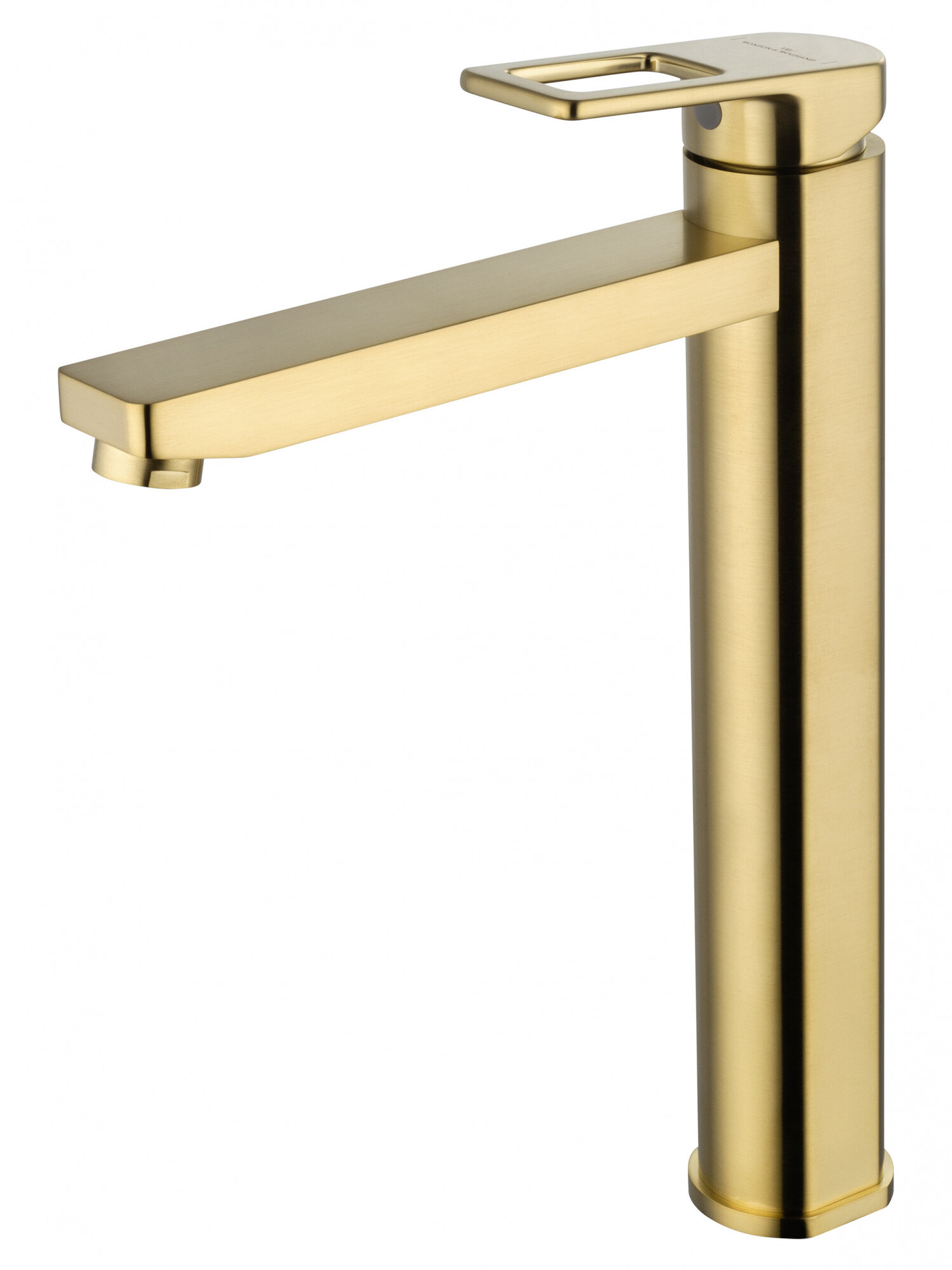 Смеситель для раковины высокий WONZON & WOGHAND, Брашированное золото (WW-88239010-BG)