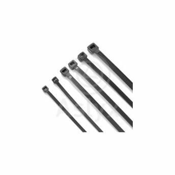 Хомут Пластиковый 2.5X200 Чёрный (Кратность Продажи 100 Шт) AS500136 ASLYX