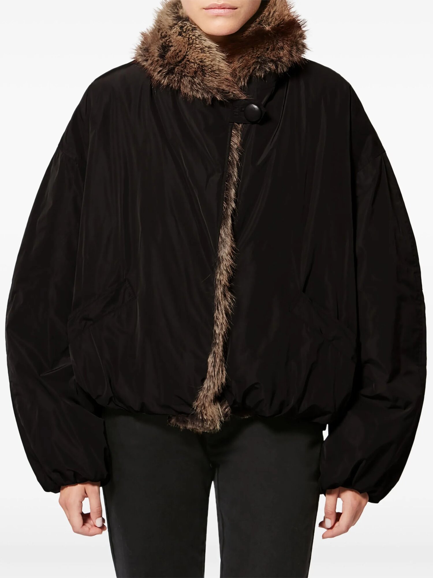 Куртка Isabel Marant Charone, размер 38, black/black — фото 1