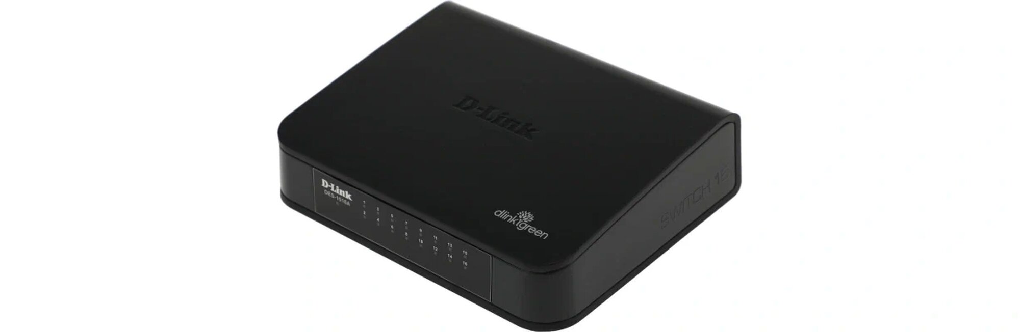 Коммутатор D-Link DES-1016A/E2A, неуправляемый, 16 портов 10/100Base-TX