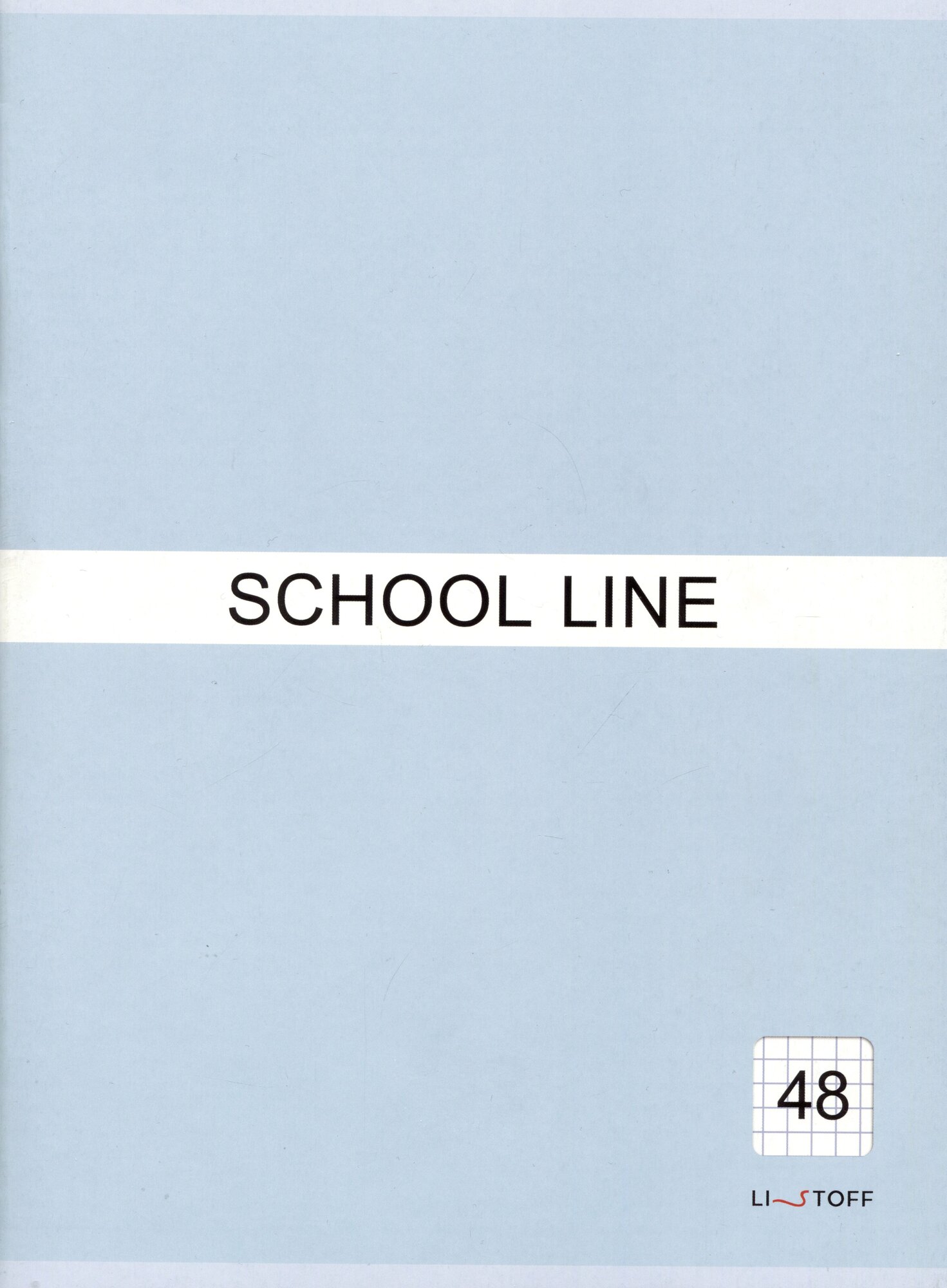 Тетрадь общая «Basic line. Blue», 48 листов в клетку, А4 - Listoff