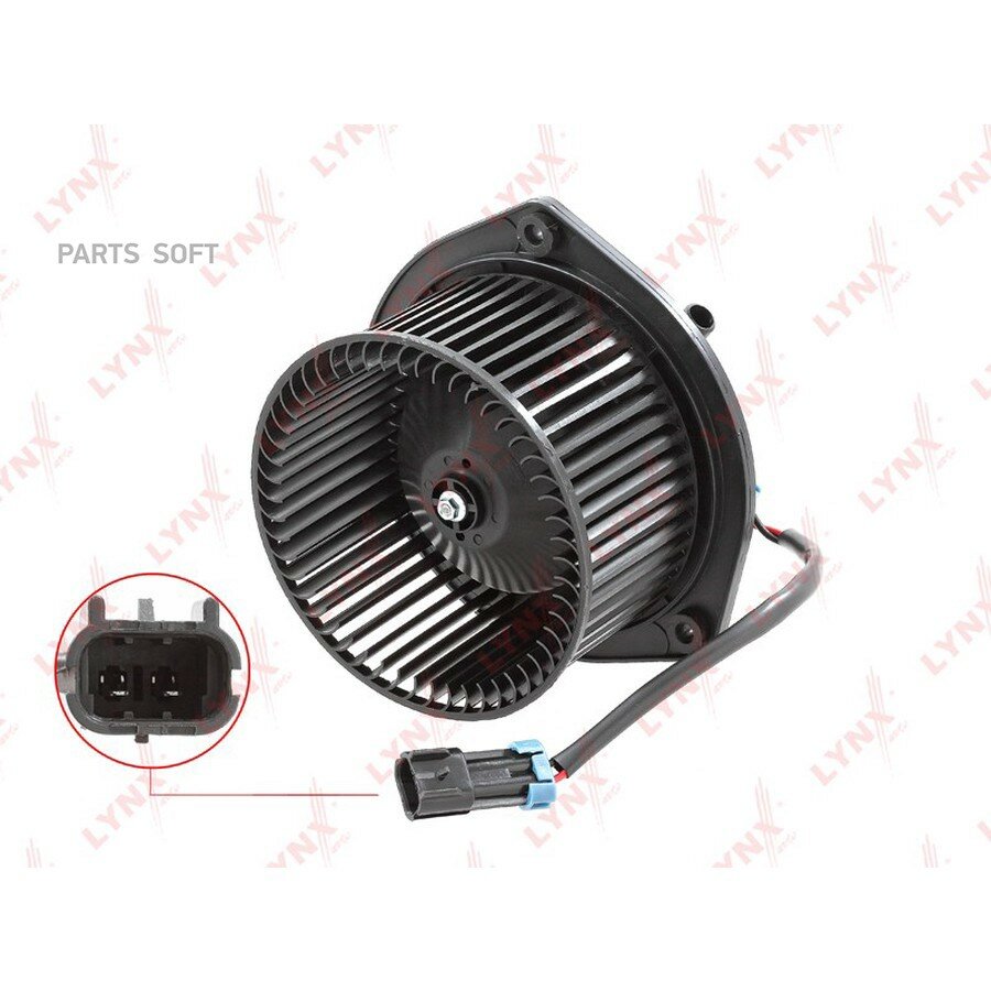 Вентилятор отопителя LADA 2110-2112 96> / Kalina I 04> / Priora 07> от официального дистрибьютора, LYNXAUTO, артикул RF1593