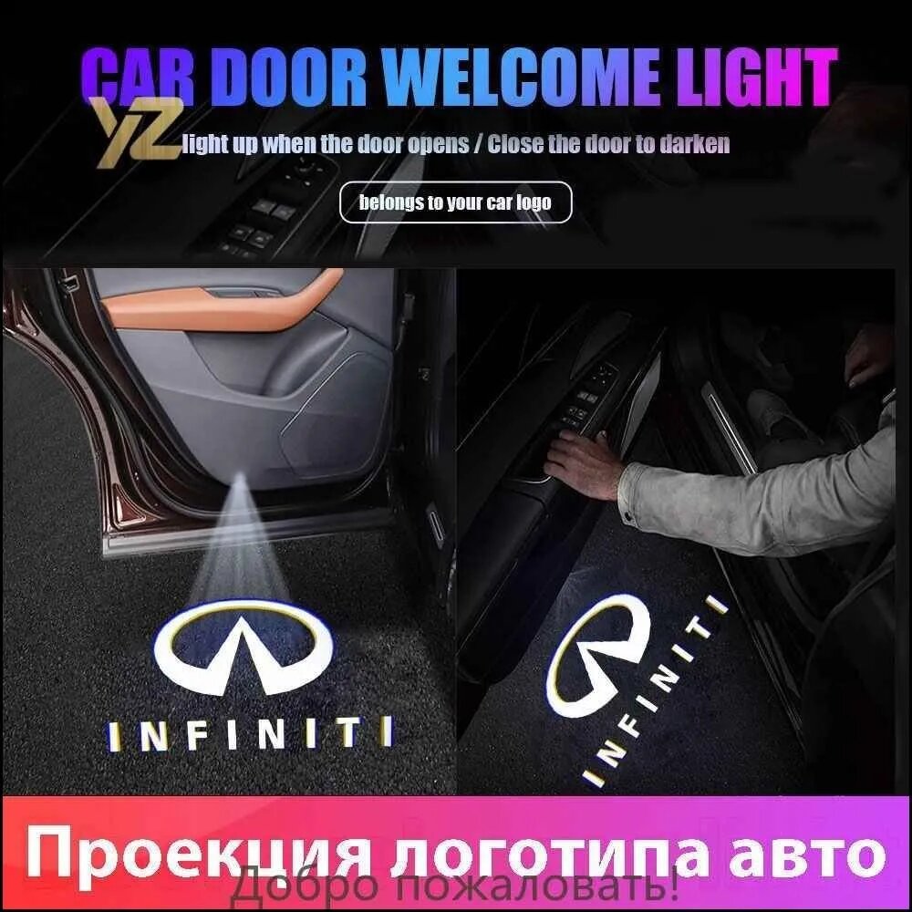 Фары автомобильные, Габаритные огни, 2 шт, арт. Infiniti фх EX35 FX37 G37 M37 QX70 Q50 QX80 Q70(2 шт)