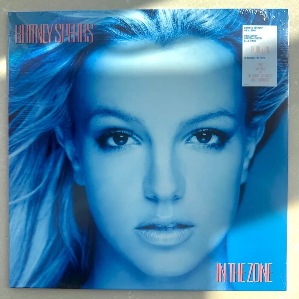 Цветная виниловая пластинка Britney Spears - In The Zone (Blue Vinyl) (LP)