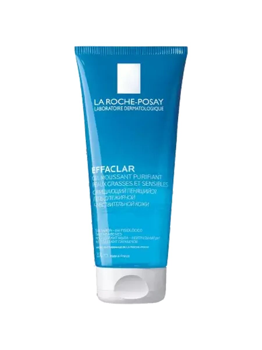 LA ROCHE-POSAY EFFACLAR Гель очищающий пенящийся 200мл