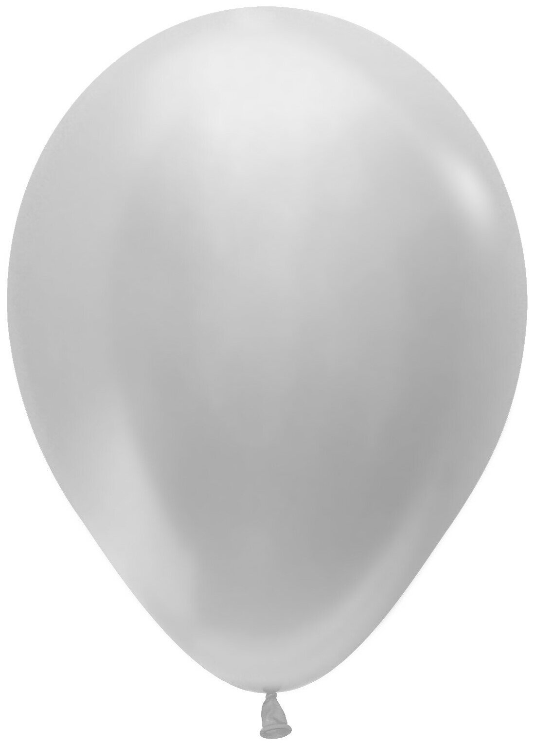 Шар (10'/25 см) Серебро (481), перламутр, 100 шт.