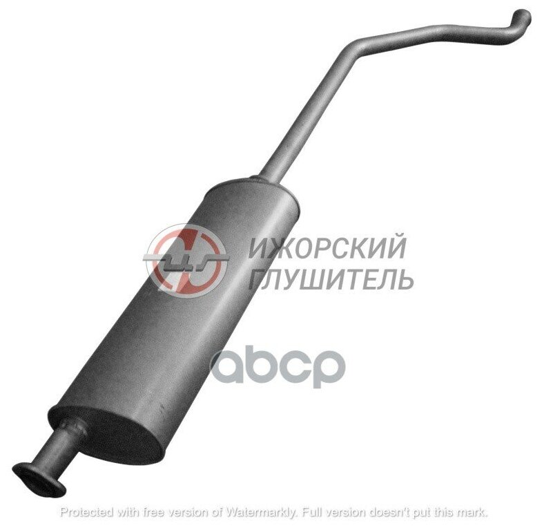 Глушитель основной удлиненный для ГАЗ 3302 Евро 3 (дв. 405) Ижорский глушитель 136156 Ижорский глушитель арт. 136156