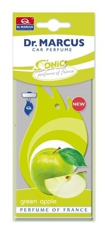 Ароматизатор Dr.MARCUS подвесной картонный Sonic Green Apple