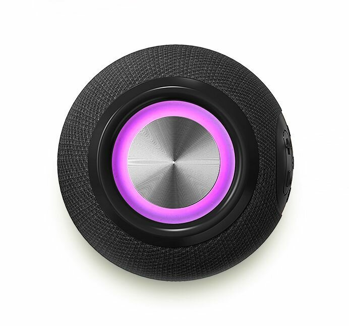 Колонка беспроводная Rock Fabric Art Portable Speaker черная
