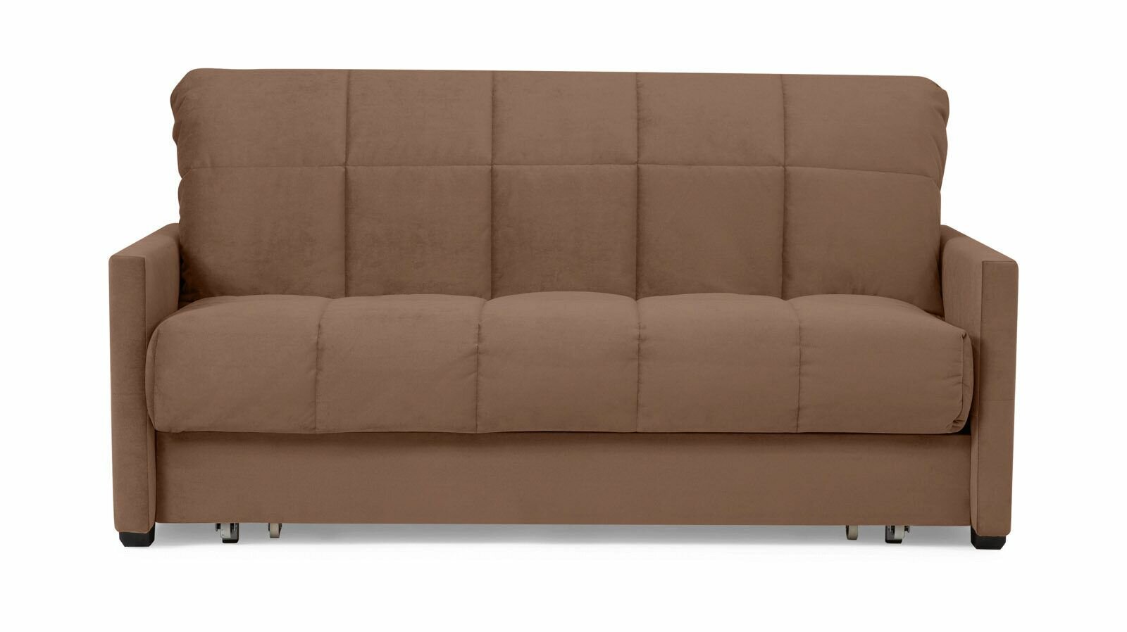 Диван-кровать Askona (Аскона) Карина Nova 160-БК-Тк. Casanova Chocolate+Casanova Chocolate