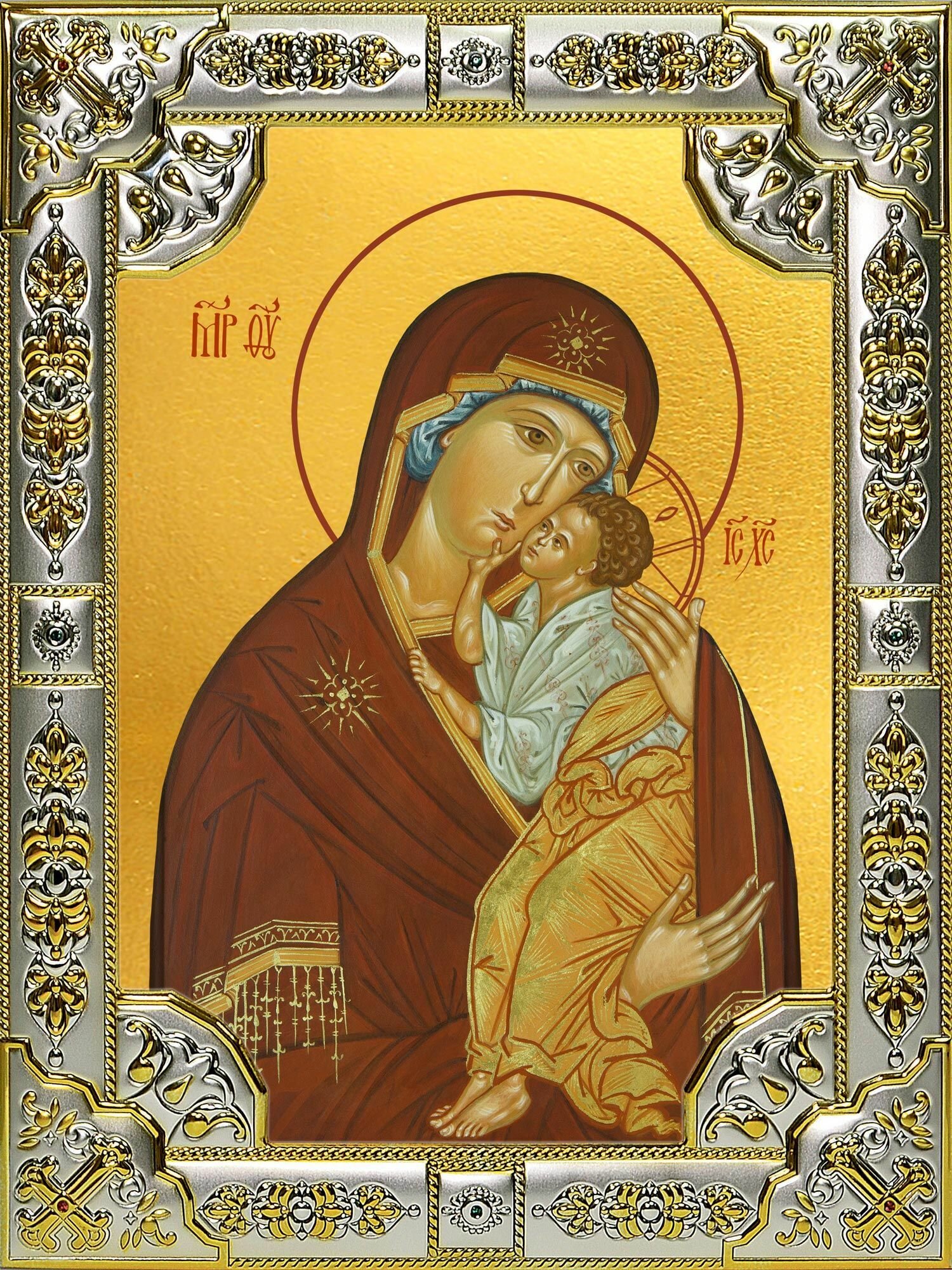 Икона Ярославская икона Божией Матери