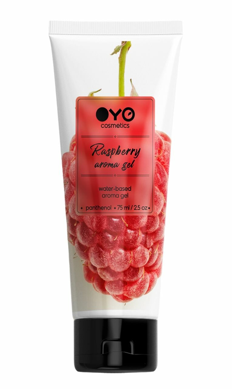 Лубрикант на водной основе с ароматом малины Aroma Gel Raspberry, 75 мл