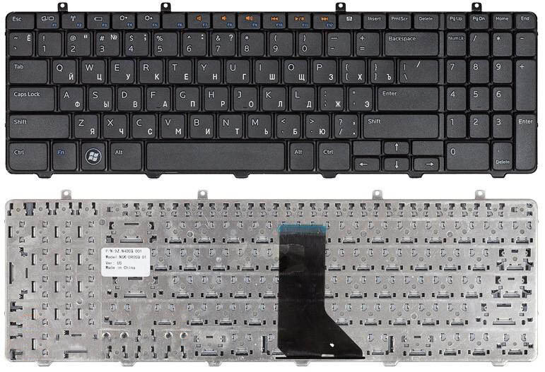 Клавиатура для Dell NSK-ATQ1D черная