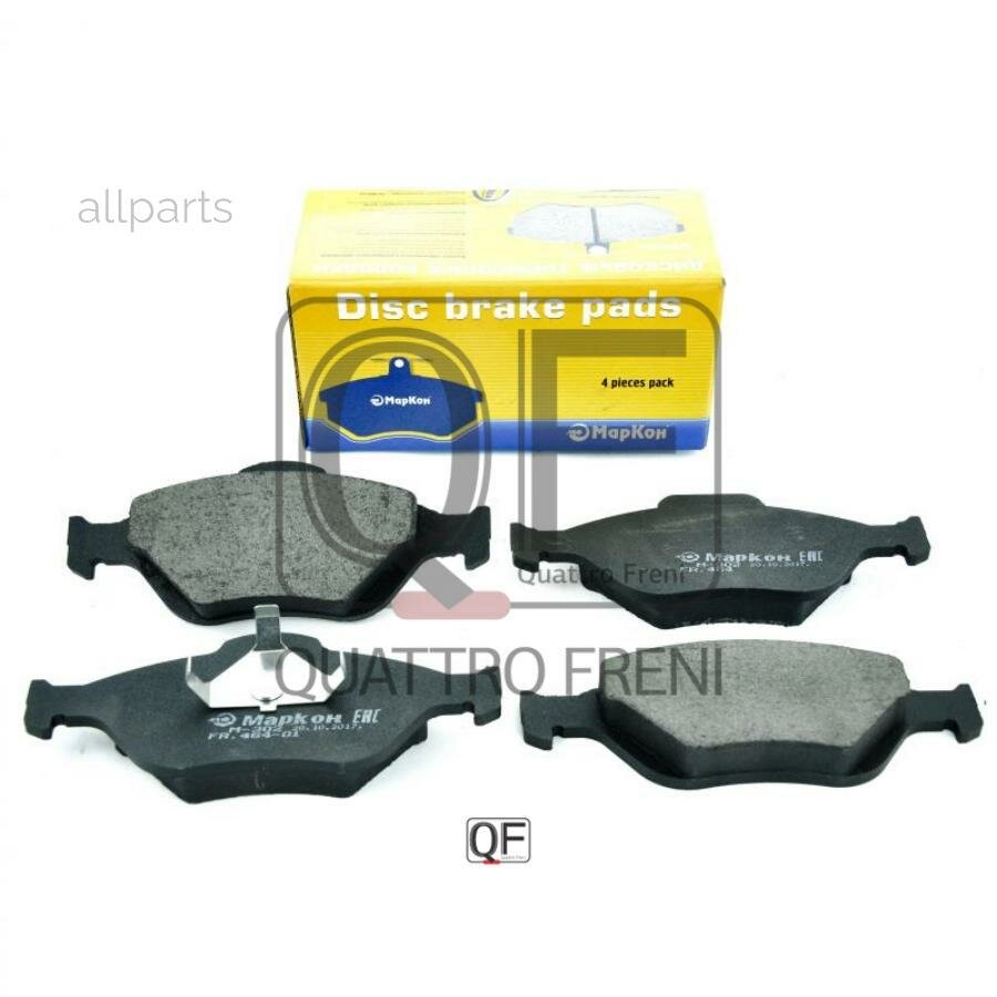 MARKON 46400175 Колодки тормозные дисковые передние к-т FORD Fusion Fiesta IV V Ka MAZDA 121 III 2 II