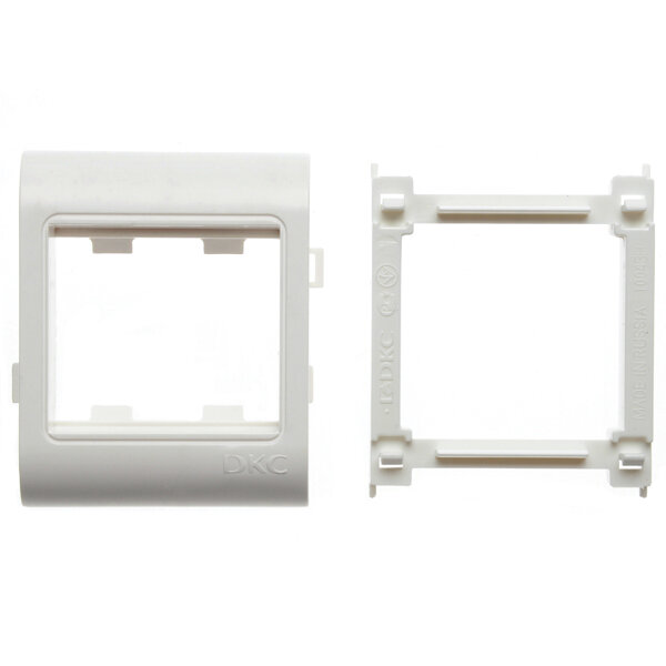 Рамка 10043 PDA-DN 80мм установочная на 2 модуля VIVA (ДКС) (4 шт. в комплекте)