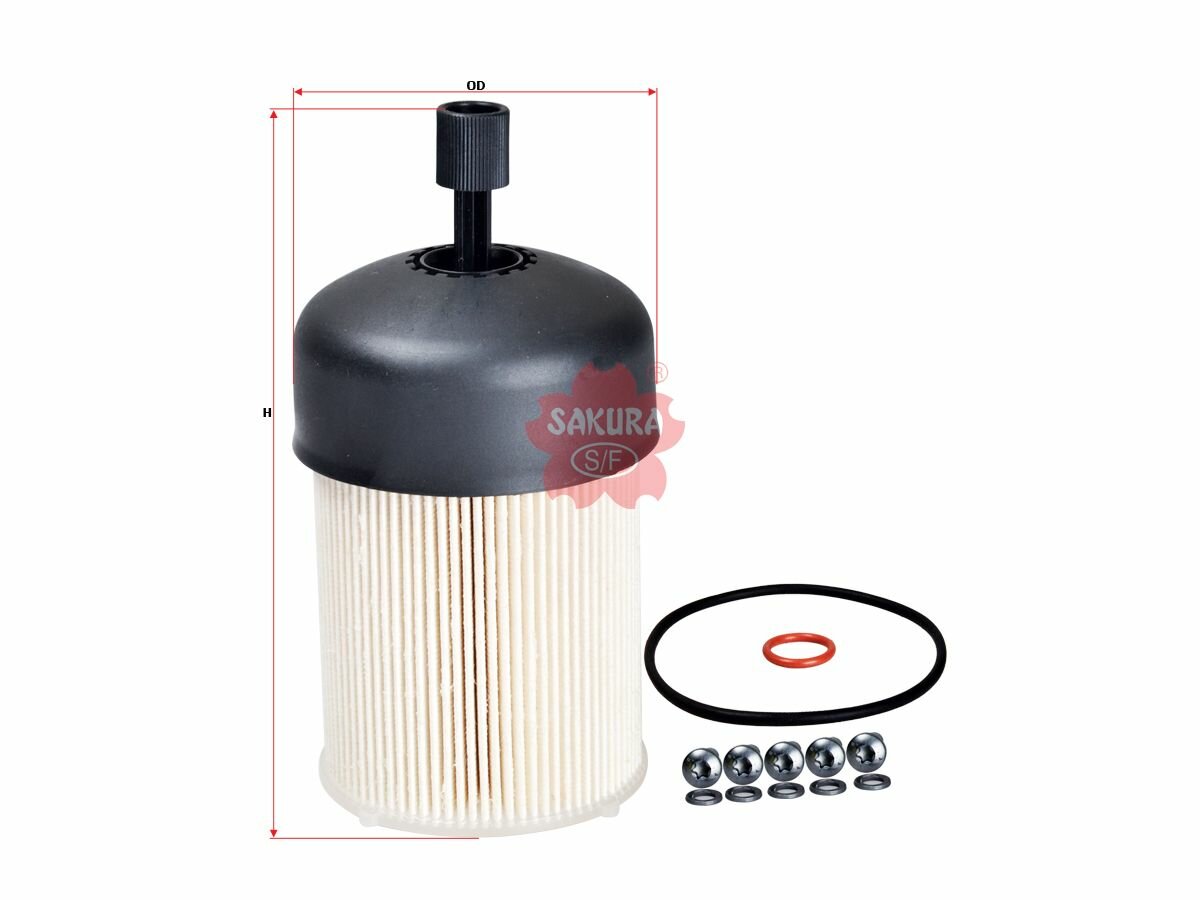 Фильтр топливный Sakura EF-25070 KIT
