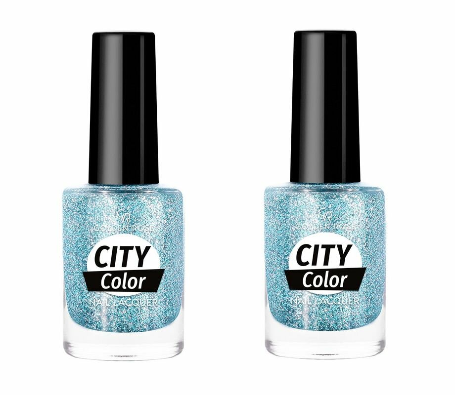 Golden Rose Лак для ногтей City Color, тон 106, 2 шт