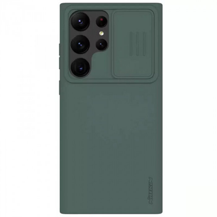 Nillkin CamShield Silky Силиконовый чехол с защитой камеры для Samsung Galaxy S23 Ultra