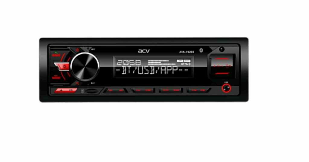 Магнитола автомобильная 1DIN, AVS-932BR, ACV