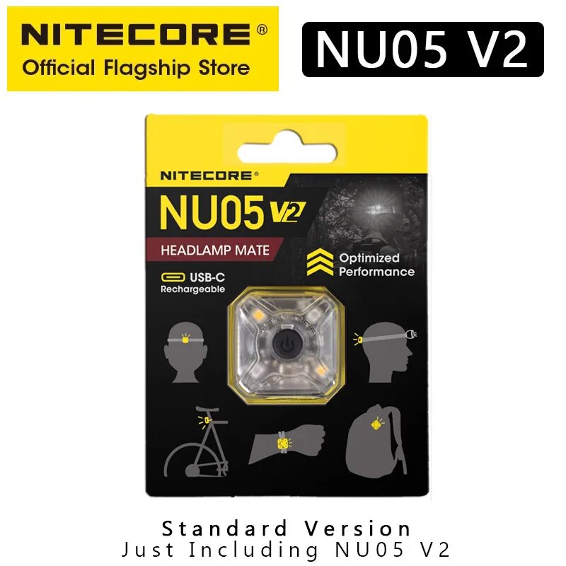NITECORE NU05 V2 Налобный фонарь NU05 V2