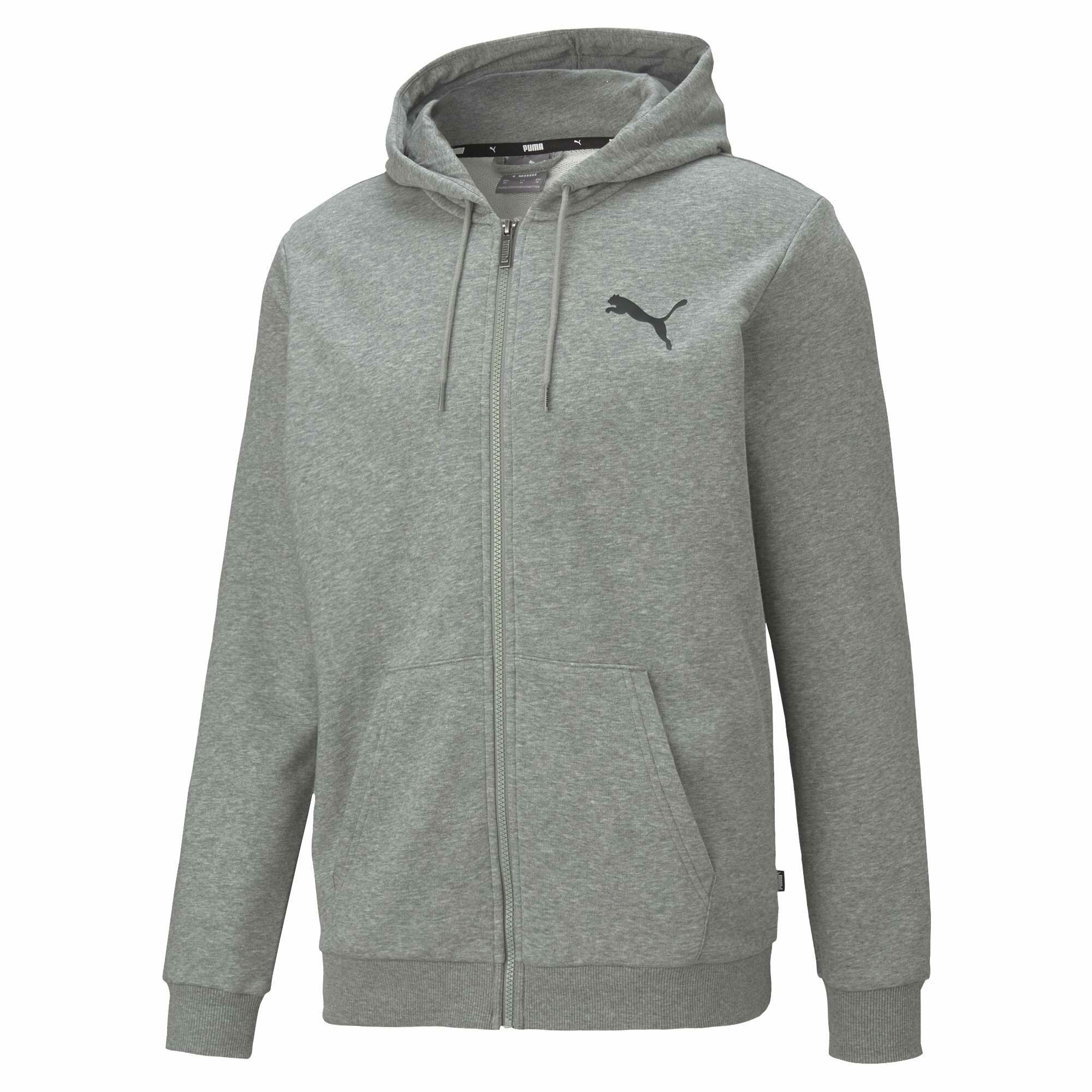 Толстовка ESS Small Logo FZ Hoodie TR