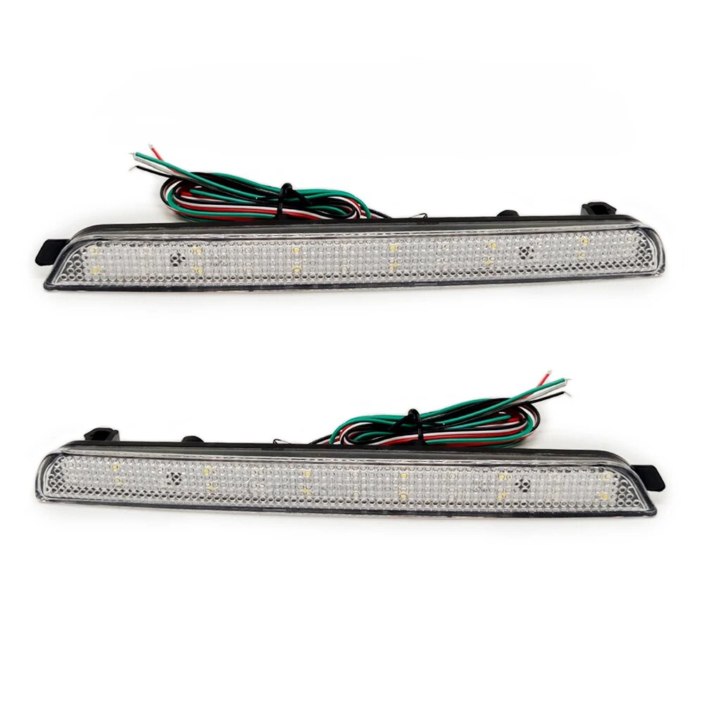 Флэш-отражатели для заднего бампера, флэш-стоп для Mazda 3 04-09/Mazdaspeed3 07-09/Axela BK5P BKEP BK3P Mazda2 Mazda6 Clear Cover