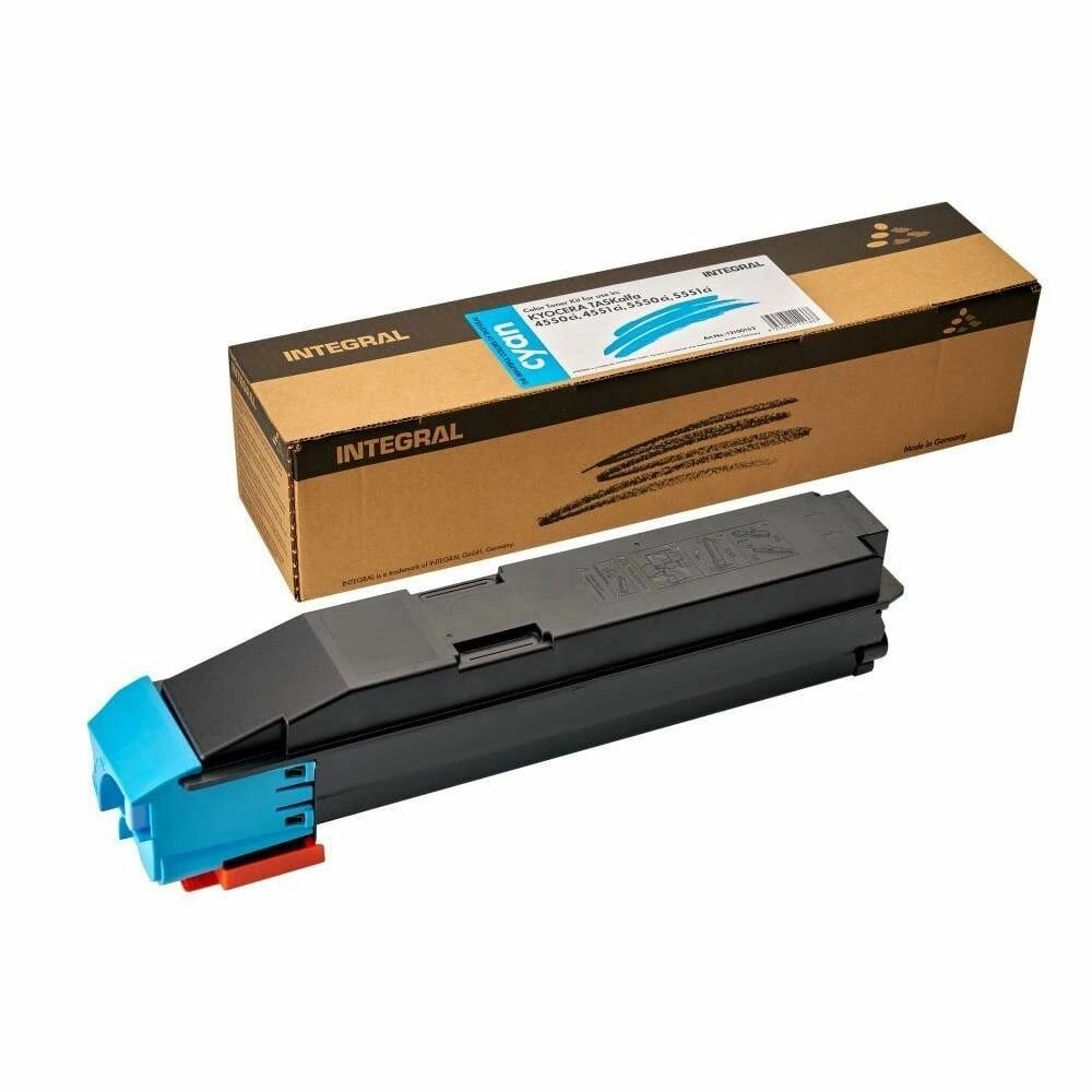 Тонер-картридж Integral TK-8505C голубой, для Kyocera